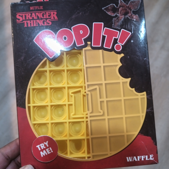 not sure | Toys | Stranger Things Pop It Waffle Fidget Toy | Poshmark